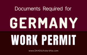 Documents for Germany Work Permit in 2023 | Application Process - DAAD ...
