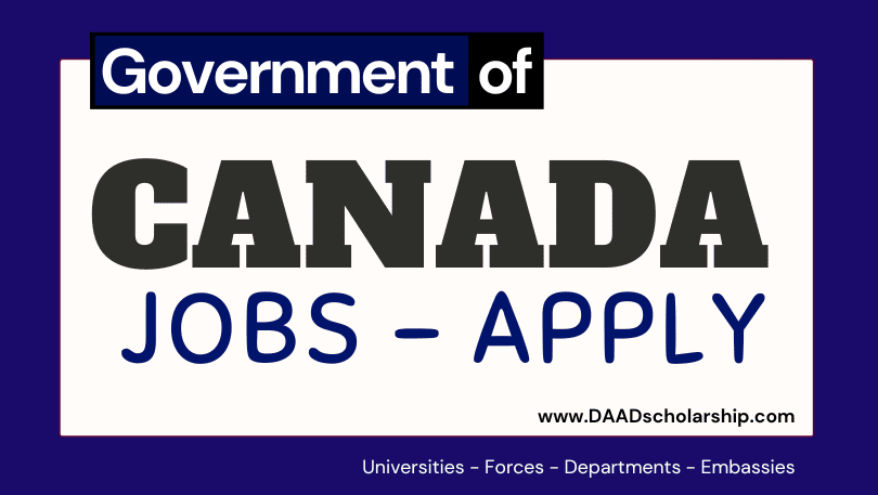 Government Of Canada Jobs 2023 – CV Submissions - DAAD Fully Funded ...