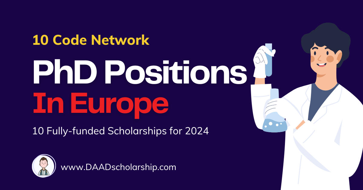 10 PhD Positions At CODE Network Across Europe - DAAD Fully Funded ...