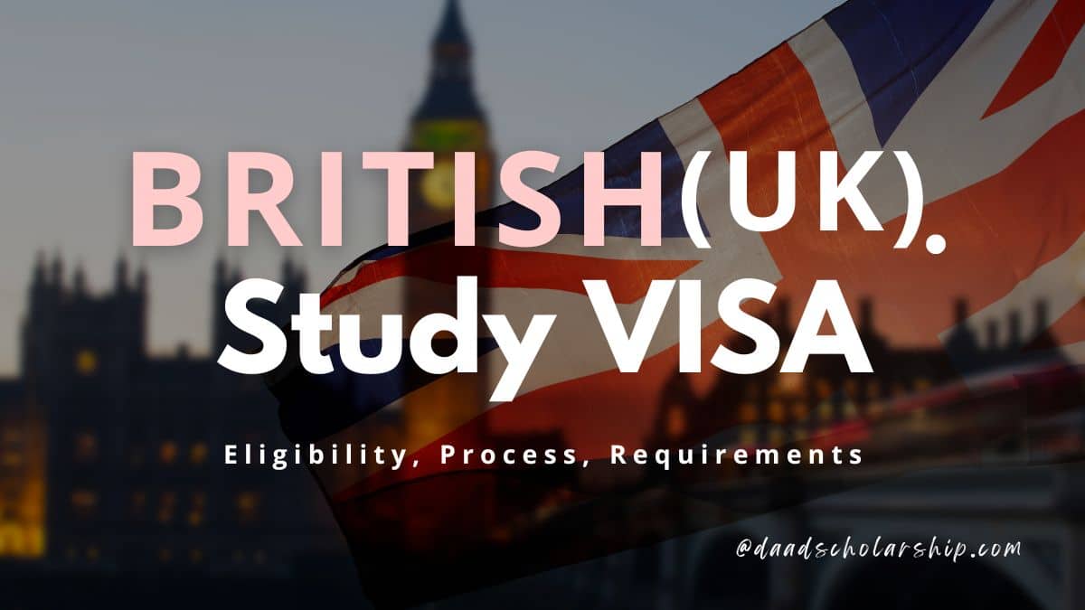 British (UK) Study VISA 2024 Eligibility, Application Process, And Bank Statement Requirement ...