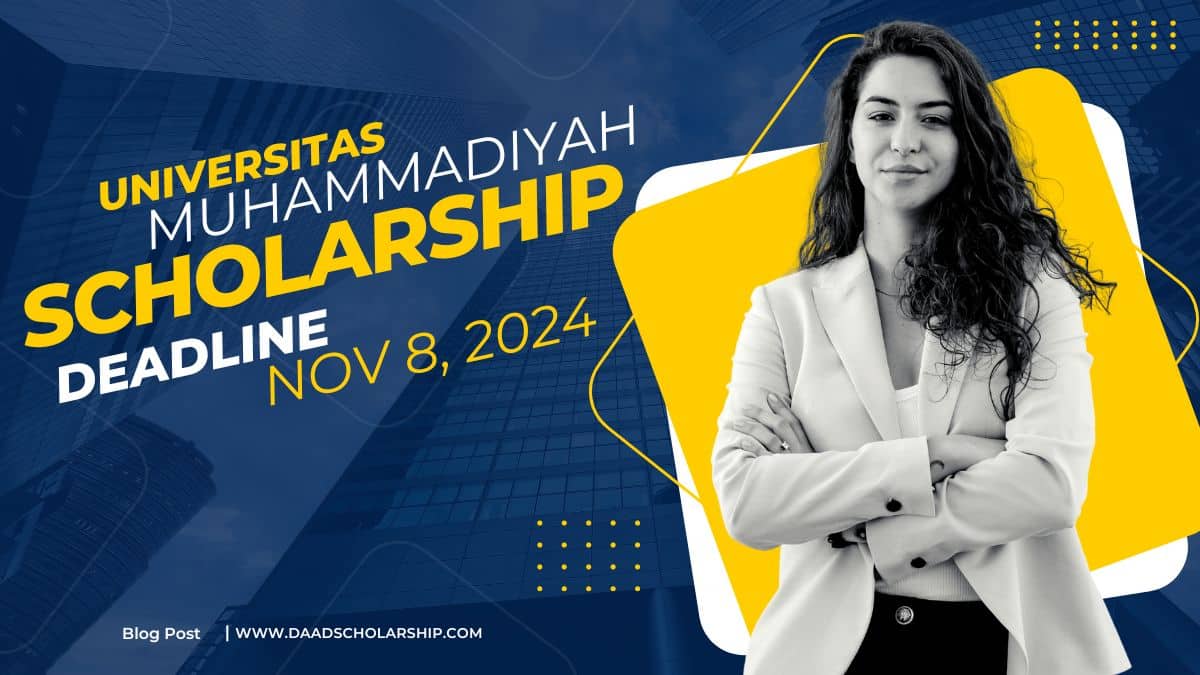 Universitas Muhammadiyah Yogyakarta Scholarships 2025 - DAAD Scholarship 2025
