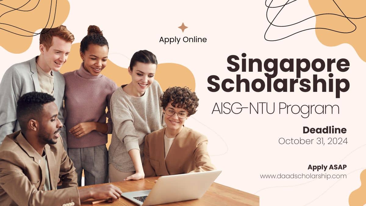 AISG Scholarships 2025 January 2025 Intake at NTU Singapore - DAAD ...