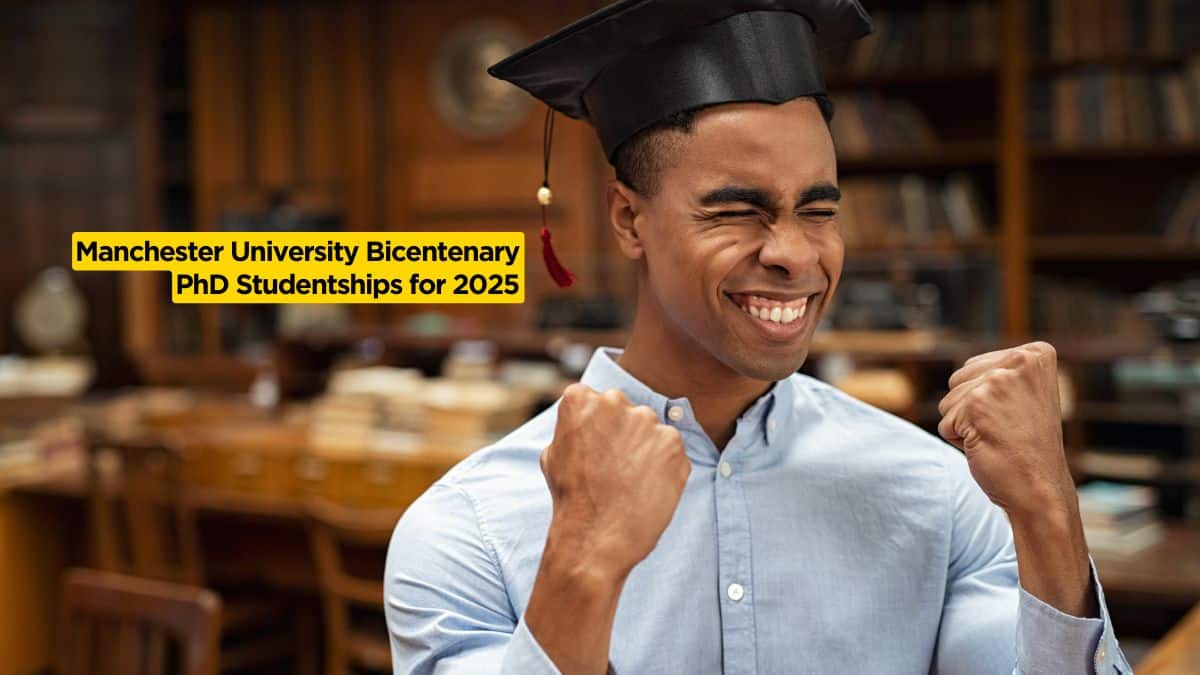 Manchester University Bicentenary PhD Studentships For 2026 Open - DAAD ...