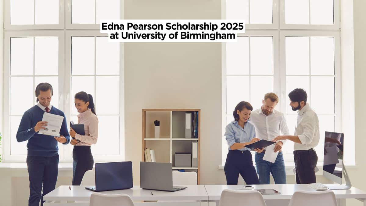 Edna Pearson Scholarship 2025 At University Of Birmingham - DAAD Fully ...