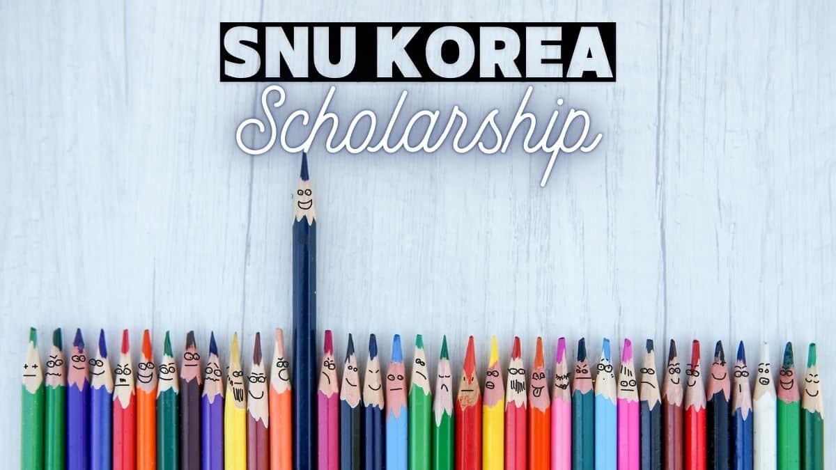 SNU South Korea Scholarship 2025 Fall Semester Intake - DAAD Fully ...
