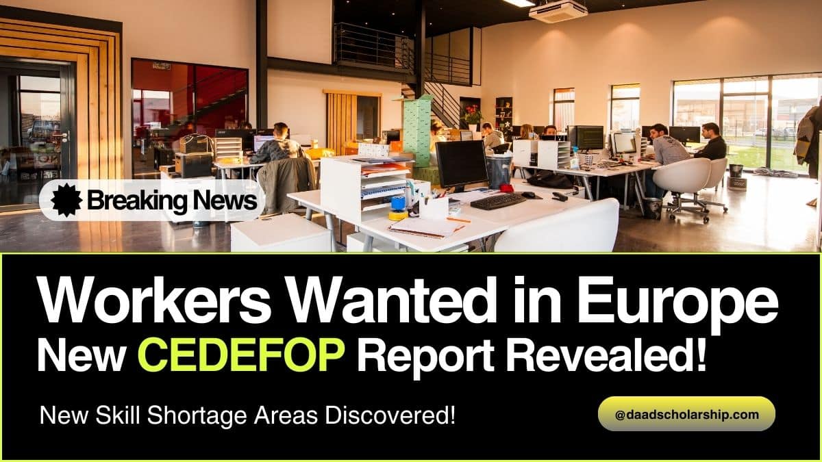 Skilled Workers Wanted In European Countries (New CEDEFOP January 2025 ...