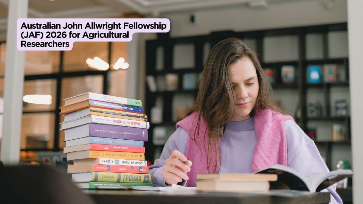Australian John Allwright Fellowship (JAF) 2026 For Agricultural Researchers - DAAD Fully Funded ...