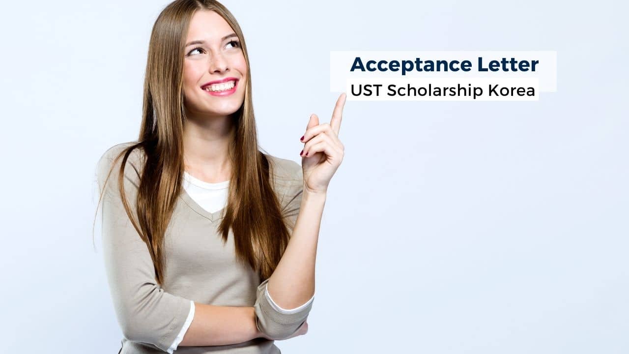 How To Request UST Scholarship Acceptance Letter From Professors For ...