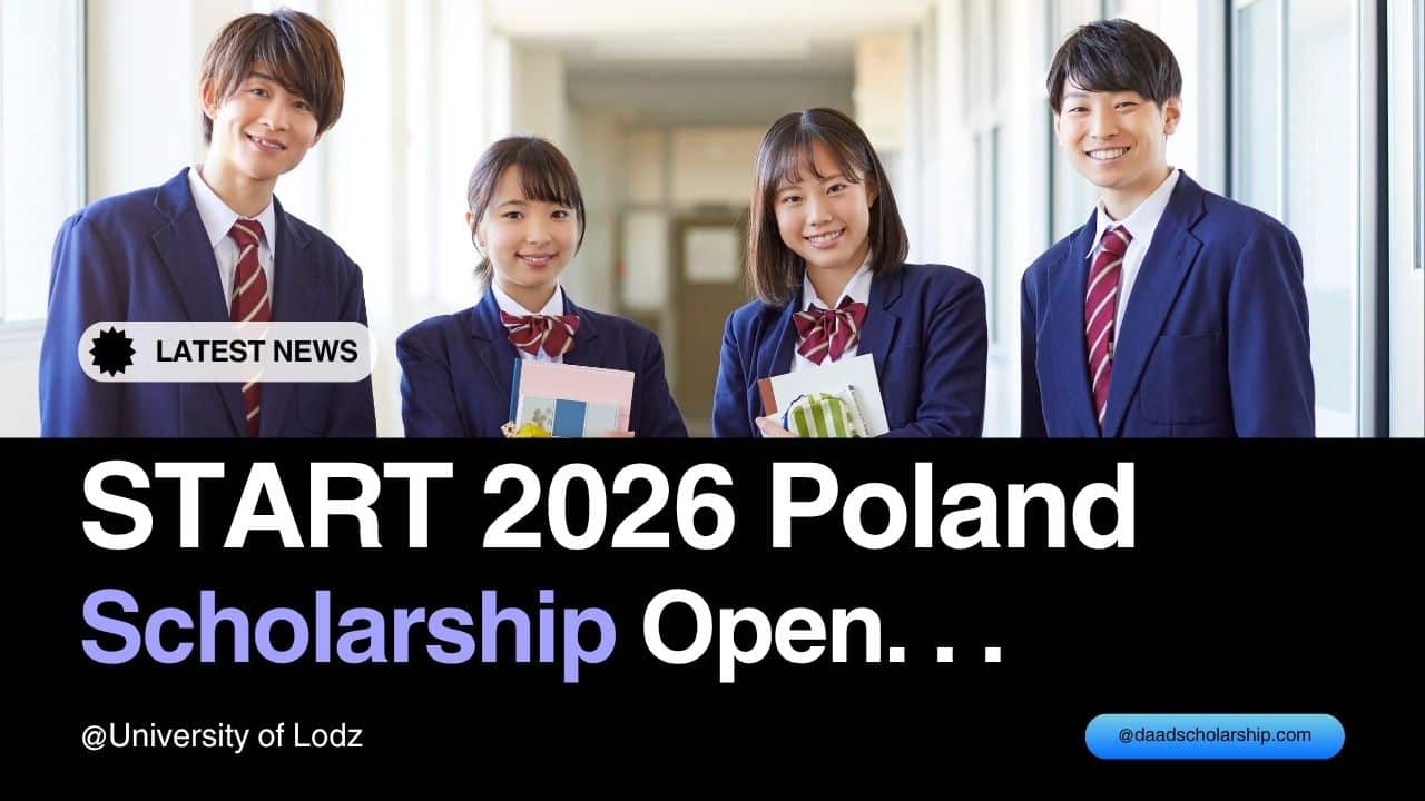 START 2026 Scholarship At University Of Lodz Poland - DAAD Fully Funded Scholarships 2026