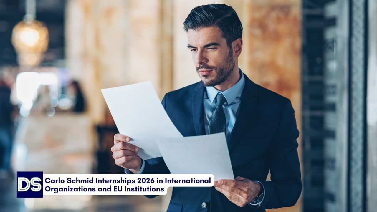 Carlo Schmid Internships 2026 In International Organizations And EU Institutions - DAAD ...