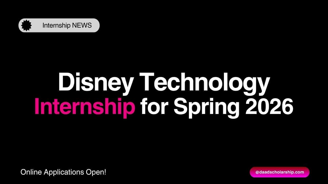 Disney Technology Internship 2026 In Philadelphia - DAAD Fully Funded ...
