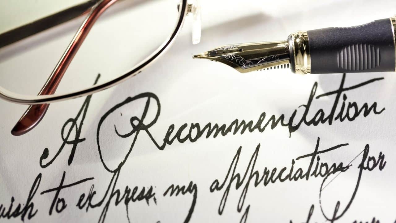 Editable Recommendation Letter Template For International Scholarships ...