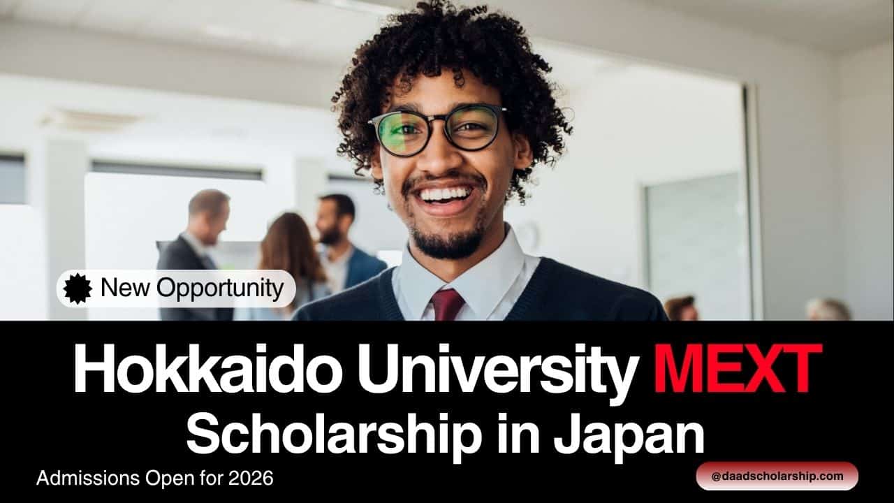 Hokkaido University MEXT Fully-Funded Scholarships 2026 In Japan - DAAD Scholarships 2026 ...