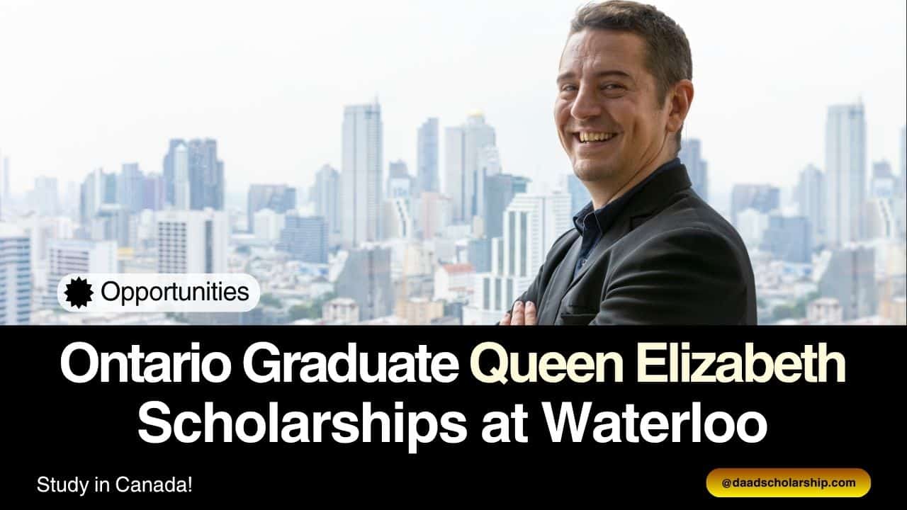 Ontario Graduate & Queen Elizabeth II Graduate Scholarship 2026 At ...