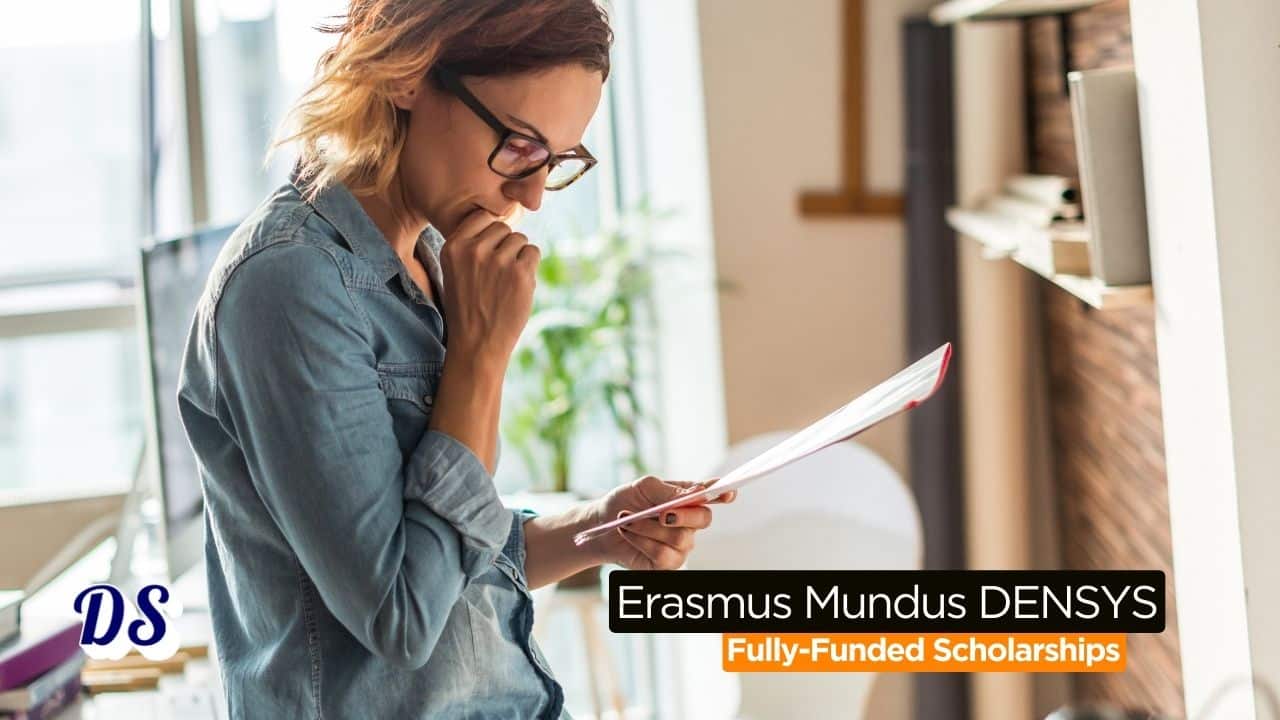 Erasmus Mundus DENSYS Scholarship 2026 Seeking New Applications - DAAD ...