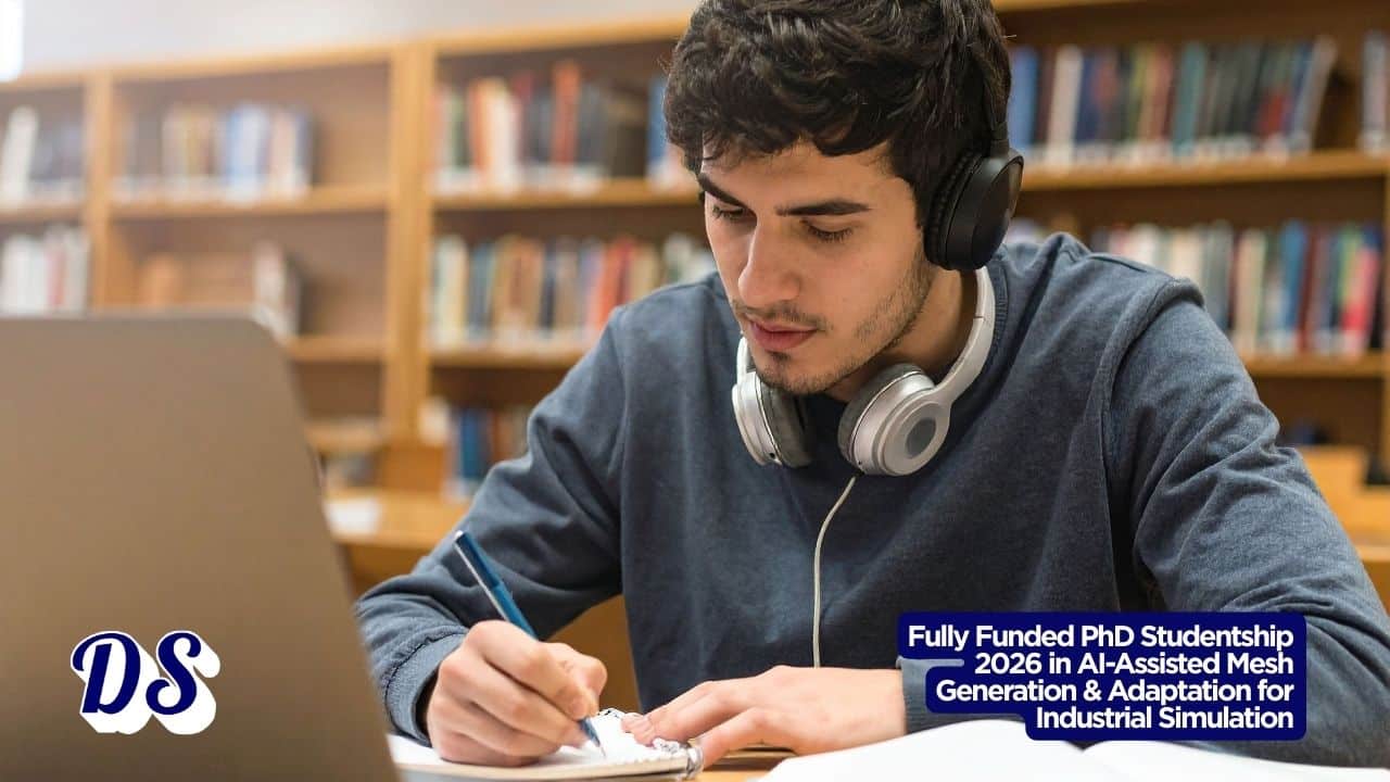 Fully Funded PhD Studentship 2026 In AI-Assisted Mesh Generation ...