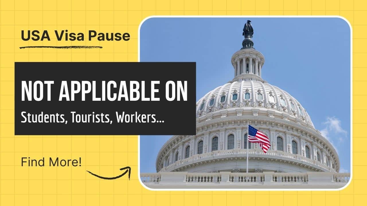 USA Visa Suspension Not Applicable On Skilled Workers, Tourists ...